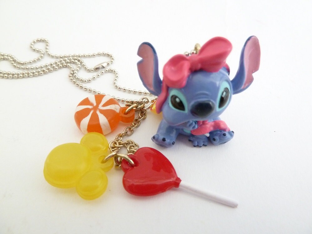 Stitch Disney Candy Land Necklace great for your theme party