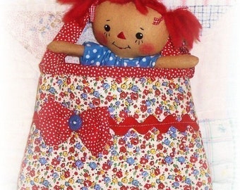 Rag Doll Pattern Cloth Doll pattern PDF sewing by OhSewDollin