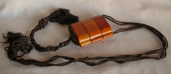 Japanese Inro Wooden Nesting Boxes