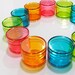 Tiny Color Square Plastic Boxes 12pcs
