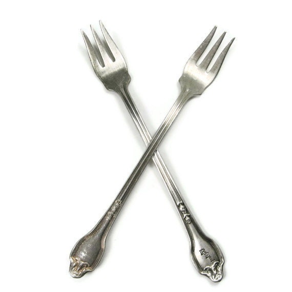 Cocktail Fork in Falmouth Pattern by International Silver Co … olive ...