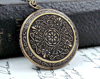 Large locket | Etsy