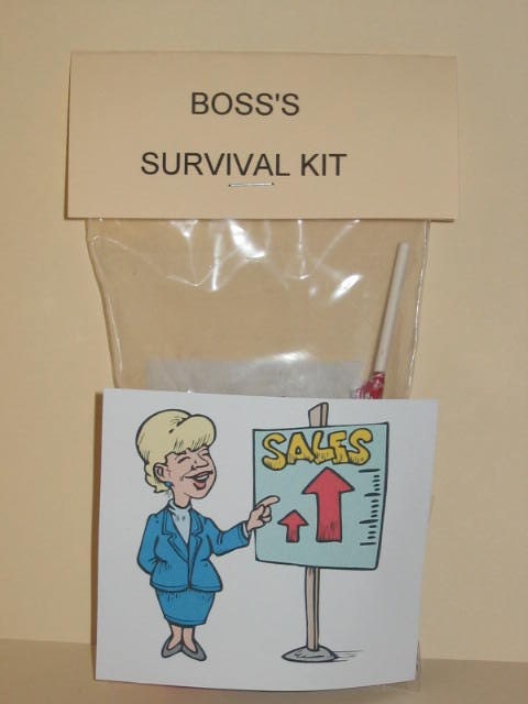 BOSS'S SURVIVAL KIT SALES
