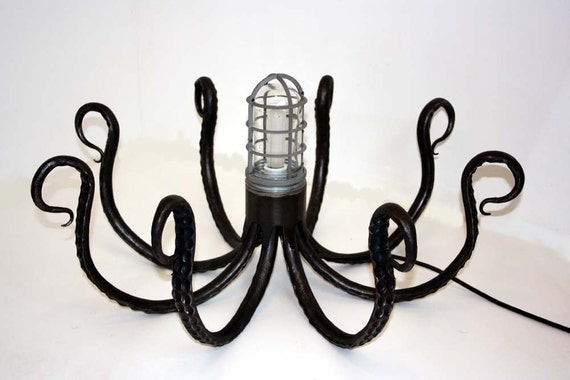 Items similar to Octopus Lamp (symetrical version) on Etsy