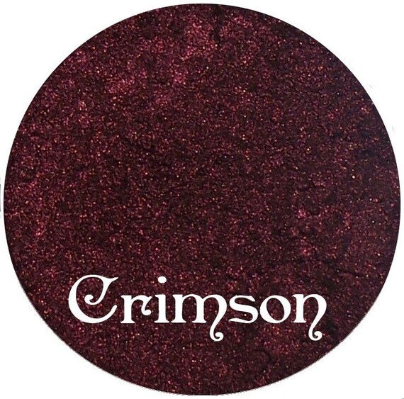 CRIMSON Metallic Red Eyeshadow