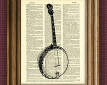 Popular items for banjo gifts on Etsy