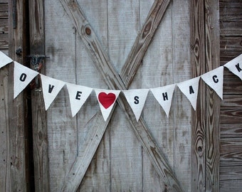 Love shack sign | Etsy