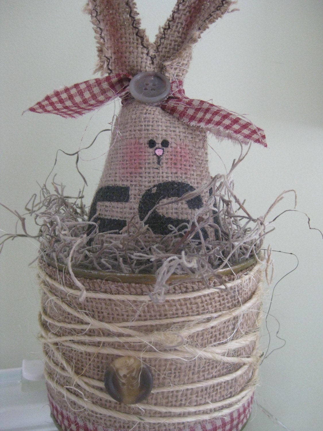 Burlap Bunny