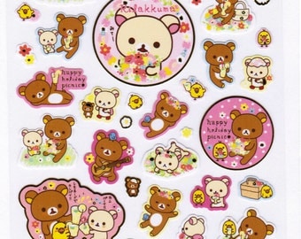 Rilakkuma Bear and Friends Plush Sewing Pattern PDF