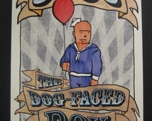 Popular items for dog faced boy on Etsy