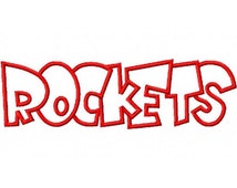 Popular items for rockets embroidery on Etsy