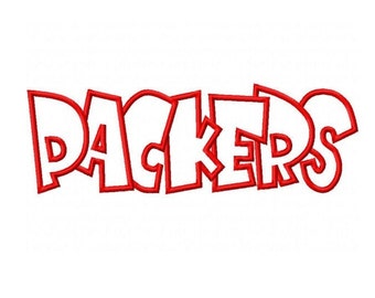 Packers embroidery | Etsy