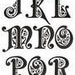 Royal Monogram Font Set Machine Embroidery Font by Embroitique