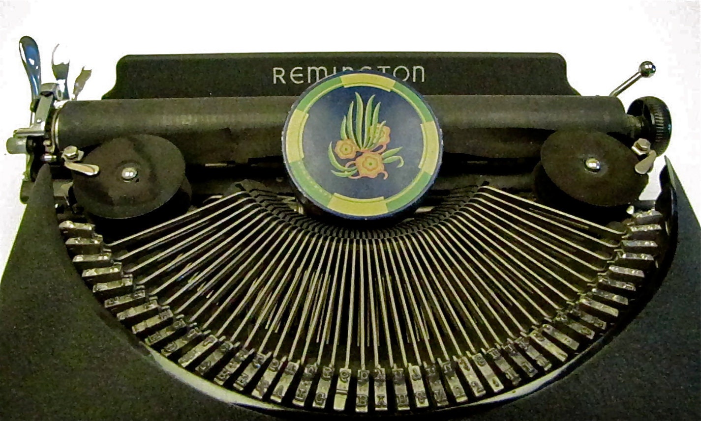 1920’s Art Deco Typewriter Ribbon Tin Vogue Roytype Great Colors ...