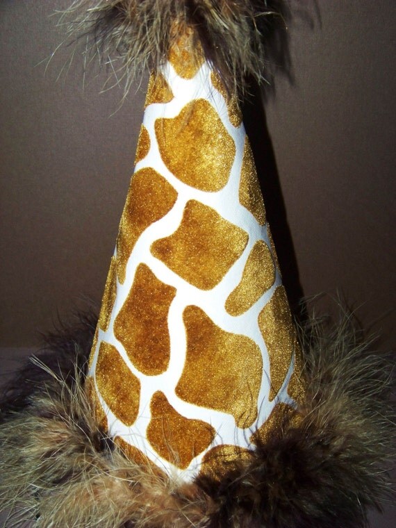 Giraffe Party Hat