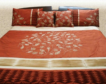 Rust and cream | Etsy