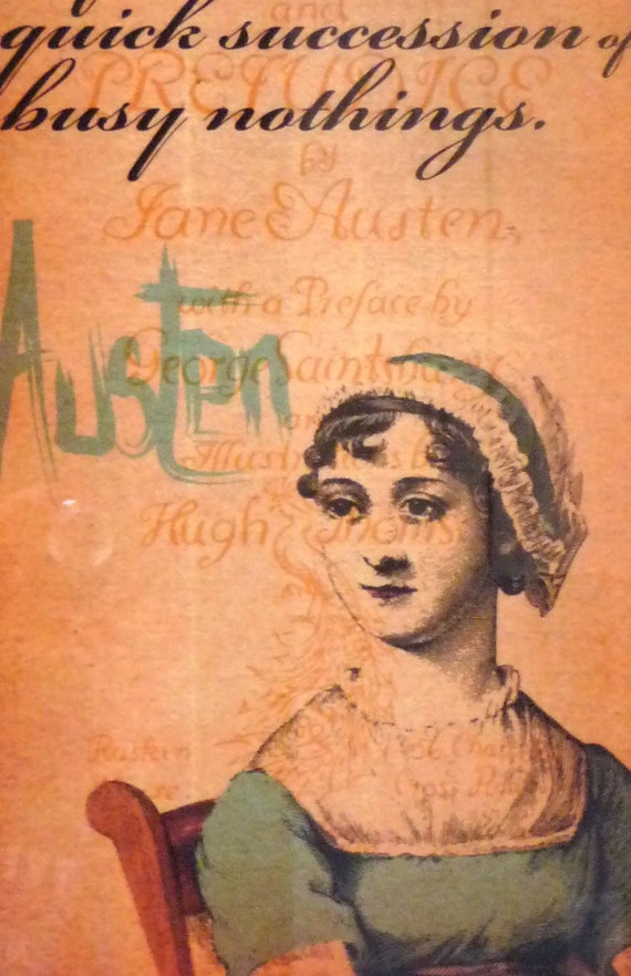 Jane Austen Print 11x17 Famous Seniors by senioritis on Etsy