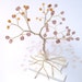 wire tree silver plated copper wire minimalistic by WireMyTree