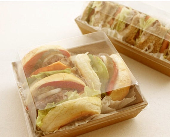 10 kraft sandwich packages by fromsoul on Etsy