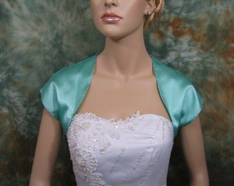 Turquoise bolero | Etsy