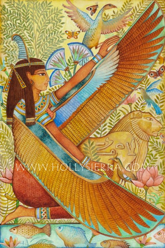 Maat A Fine Art Greeting Card