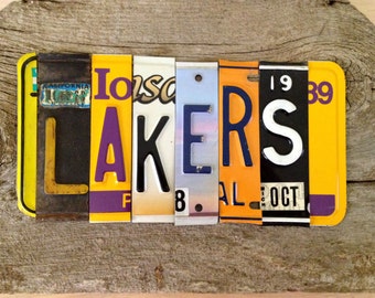 Let It Be OOAK upcycled recycled license plate art by tomboyART