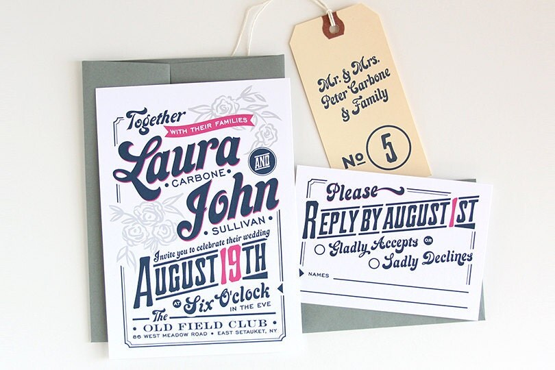 Custom (From Scratch) Wedding Invitation Design – OnePaperHeart ...