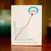 You're Off The Charts Line Graph Congratulations Card