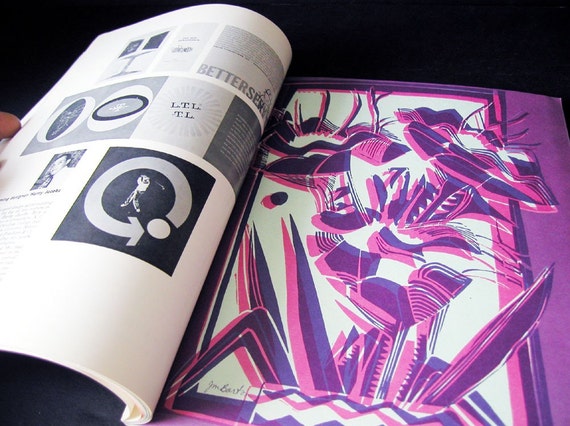 1960 ART DIRECTION Magazine April issue MAD MEN era Magazine