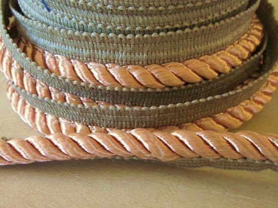 Trim cording with lip just under 1 inch wide sewing poly