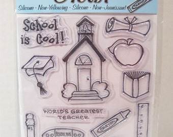 Teacher stamps | Etsy