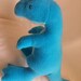Teal T Rex Plush Toy
