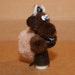 Buffalo Finger Puppet by LaAntCrafts on Etsy