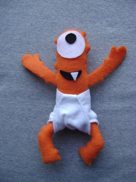 Doll inspired by Baby Gogo from Yo Gabba Gabba Bigger