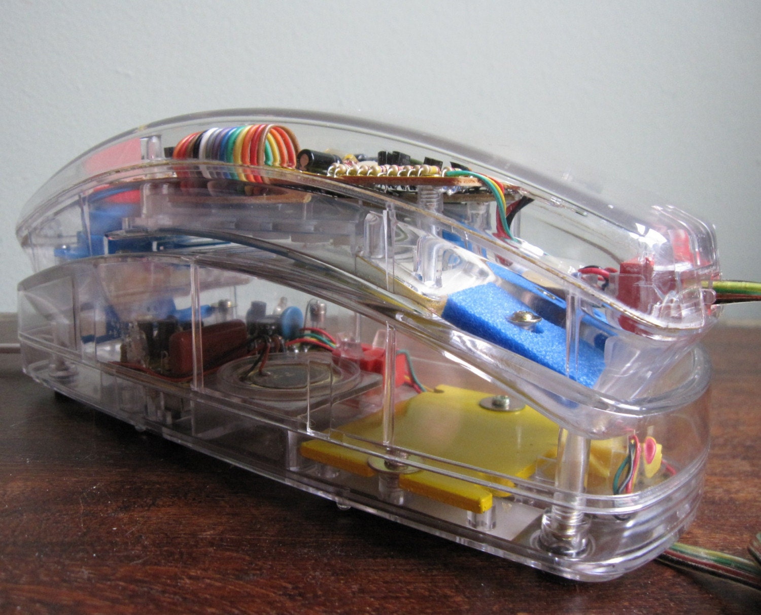 Awesome 80s Clear Phone