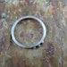 Simple Silver Dots Ring