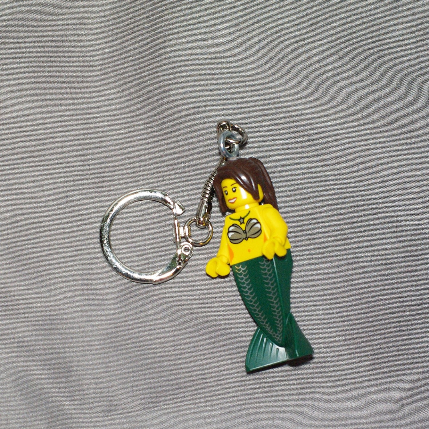 Mermaid LEGO key chain