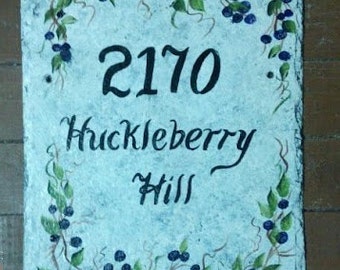 Blueberry sign | Etsy