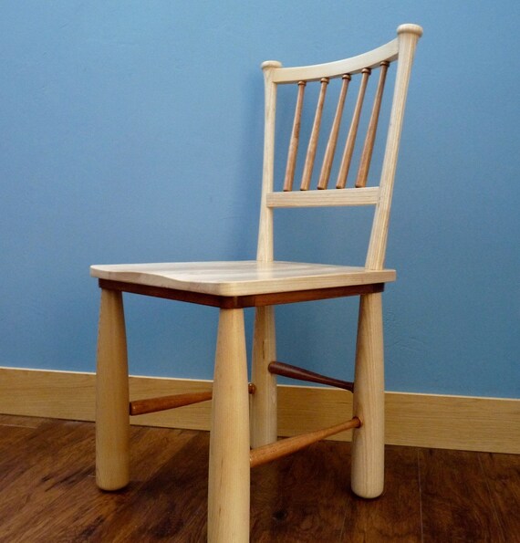 Items similar to Baseball Bat Chair - Solid Wood - Ash-Cherry-Furniture ...