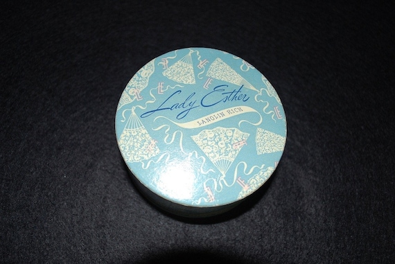 Vintage Lady Esther Face Powder In Original Box Mint