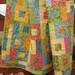 Happy Colors Handmade Quilt by PatchworkMountain on Etsy