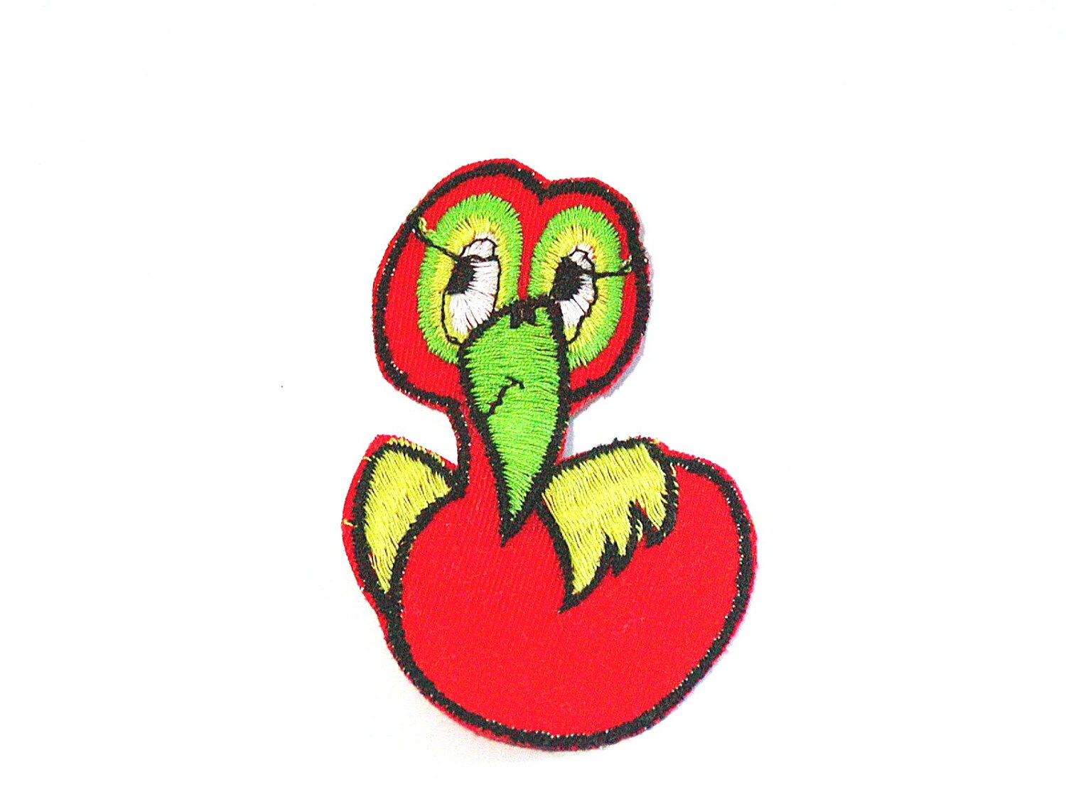 Red Bird Patch Gooney Applique Red Bird Cartoon Bird