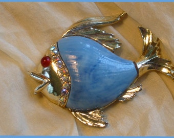 Rhinestone fish | Etsy