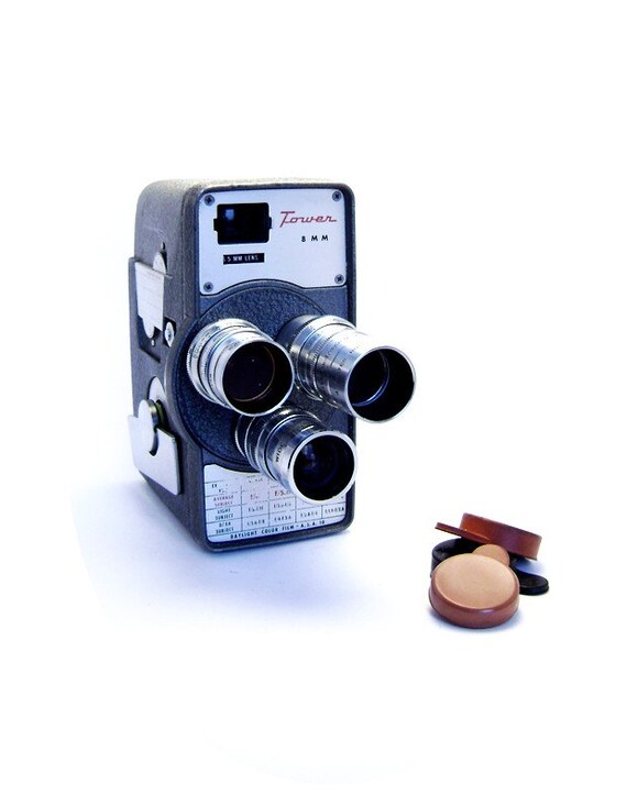RESERVED for MATT Vintage 50s 8mm camera TOWER model T 182