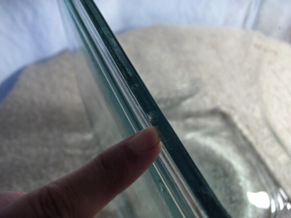 Antique X-Large Exide Glass Battery Box