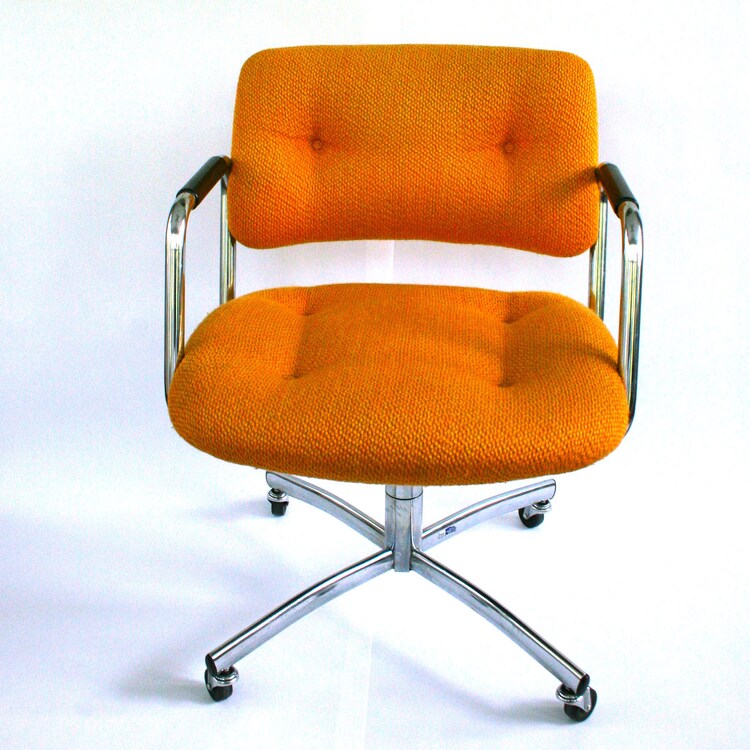 Vintage Office Desk Chair. Mid-Century. by RhapsodyAttic on Etsy