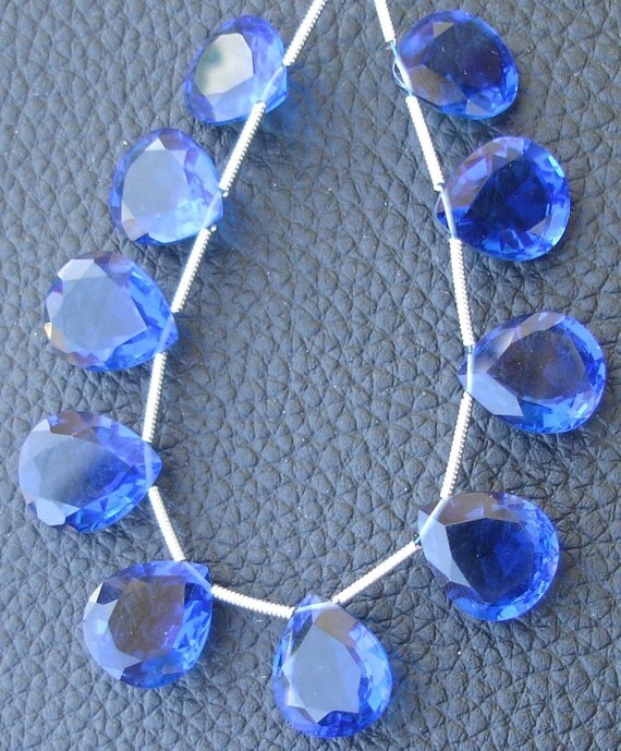 5 Matched pairs KASHMIR SAPPHIRE Quartz New Cut by Raregemstone