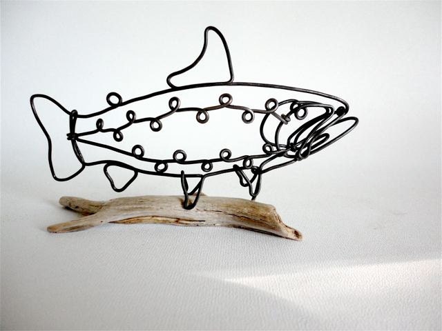 Fish Wire Sculpture