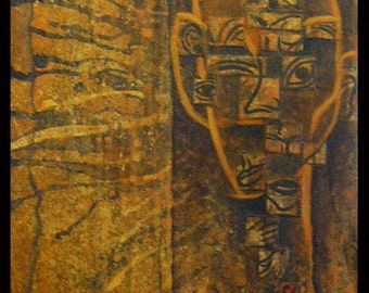 Large Metal Portrait made from Salvaged by bcreativedesign on Etsy