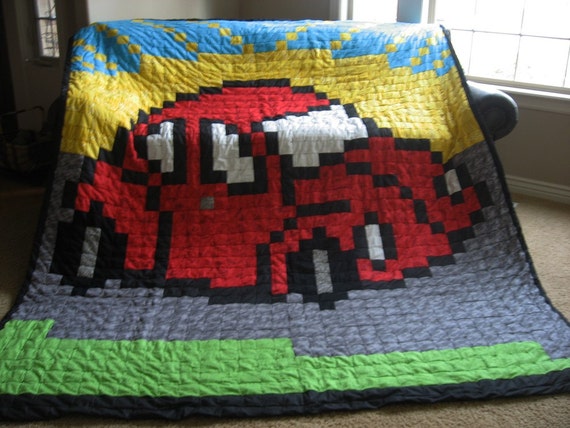 Volkswagen Beetle Quilt Pattern
